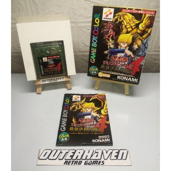 GBC YuGiOh Duel Monsters 4 Battle of the Great Duelist Jonouchi Deck CIB (Japan Import), Video ...
