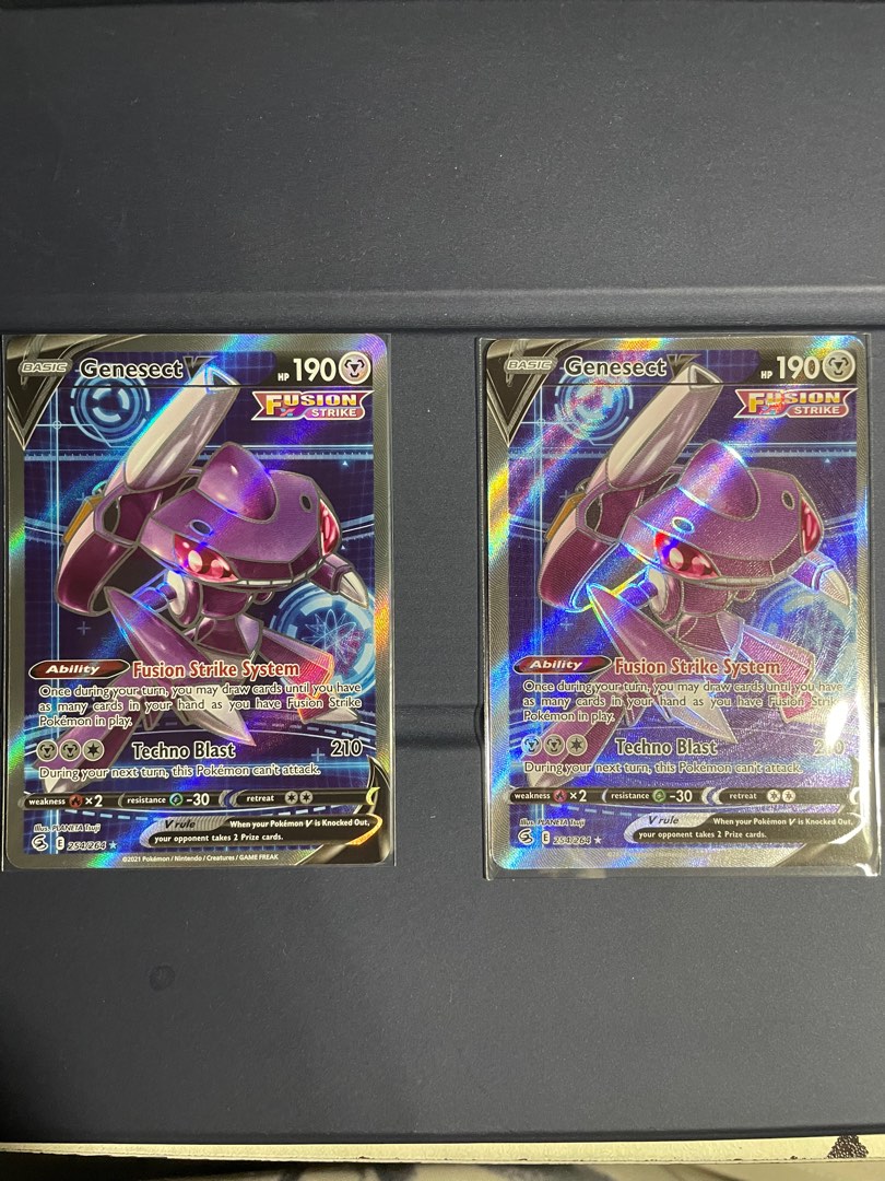 Genesect V ( Full Art ) *MINT*, Hobbies & Toys, Toys & Games on Carousell