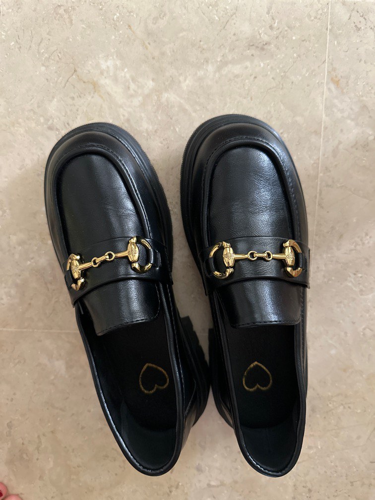 GG platform, Women's Fashion, Footwear, Loafers on Carousell