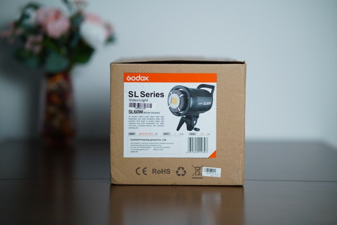 Godox SL60W Continous LED Video Light (Daylight-Balanced), Photography ...