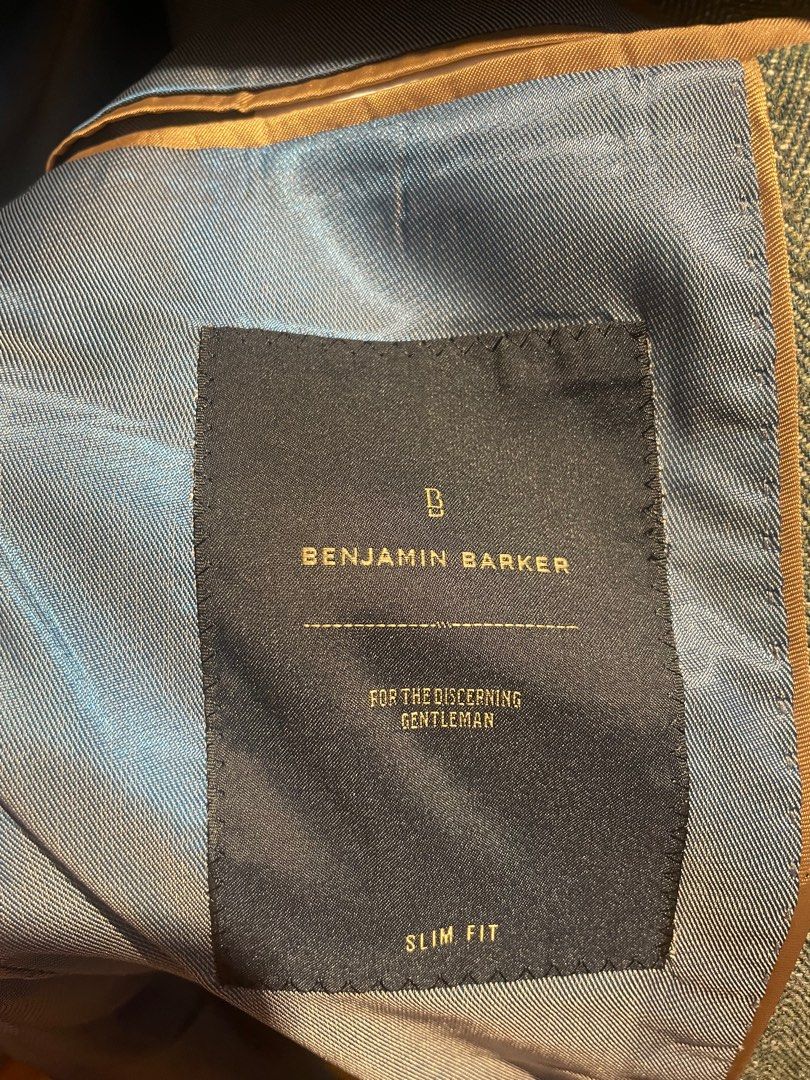 Green Benjamin Barker Jacket, Men's Fashion, Coats, Jackets and ...