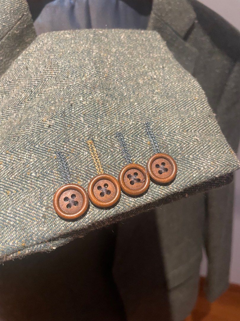 Green Benjamin Barker Jacket, Men's Fashion, Coats, Jackets and ...