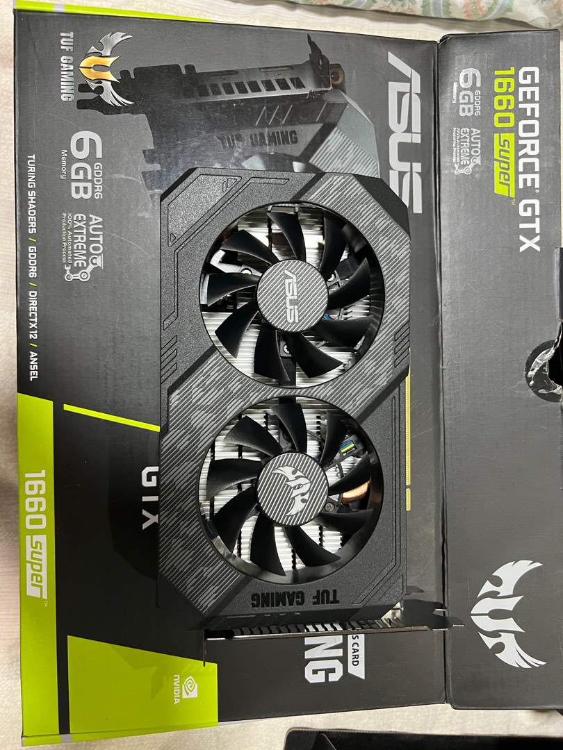 GTX 1660 SUPER ASUS TUF GAMING, Computers & Tech, Parts & Accessories, Computer Parts on Carousell