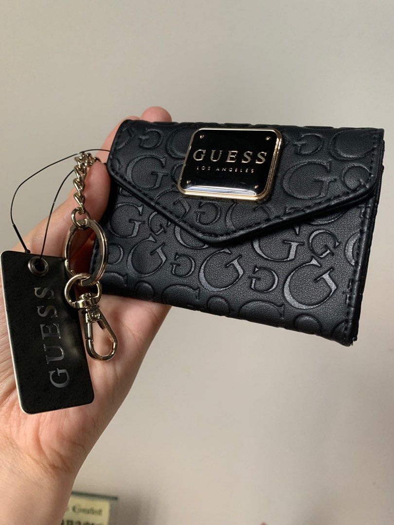 GUESS Envelope Keychain/Coin Purse, Women's Fashion, Bags & Wallets ...