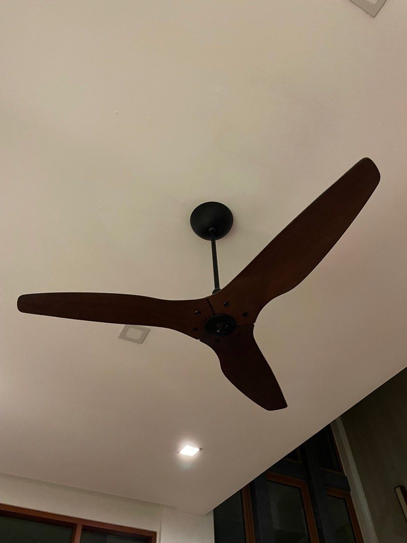 Haiku Fan H-Series Bamboo Cocoa 60" Standard Mount, Furniture & Home ...