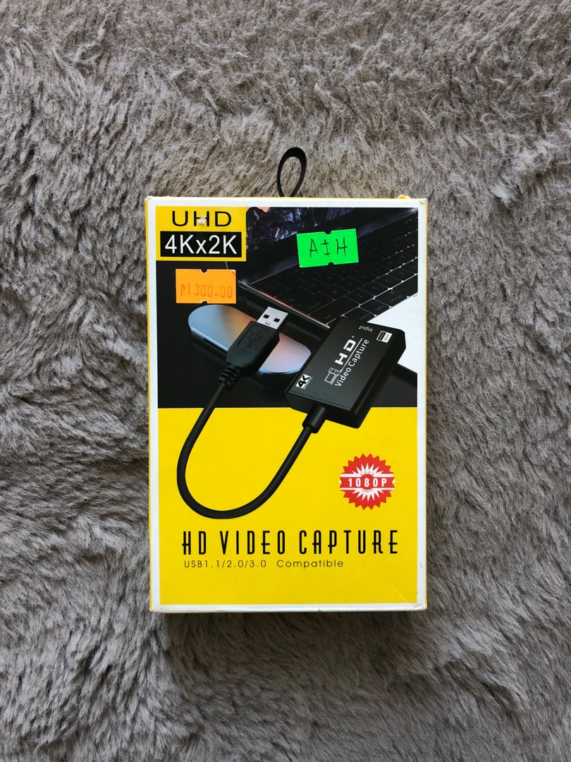 HDMI Video Audio Capture Card, 4K HDMI to USB 3.0 HDMI Capture Device ...