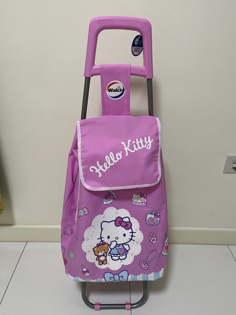 Hello Kitty X Walch Trolley Bag, Furniture & Home Living, Home ...