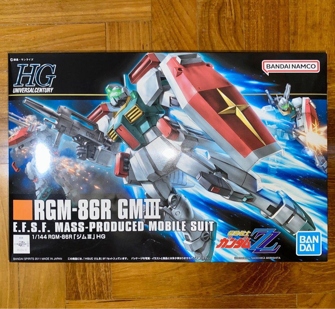 HGUC GM III RGM-86R Mobile Suit Gundam HG Gunpla, Hobbies & Toys, Toys ...