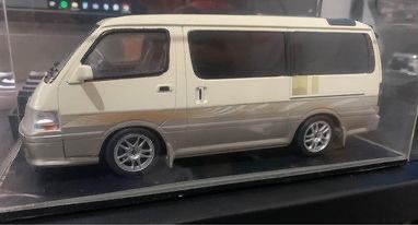 Hiace wagon super custom limited 1/24 scale model, Hobbies & Toys, Toys ...