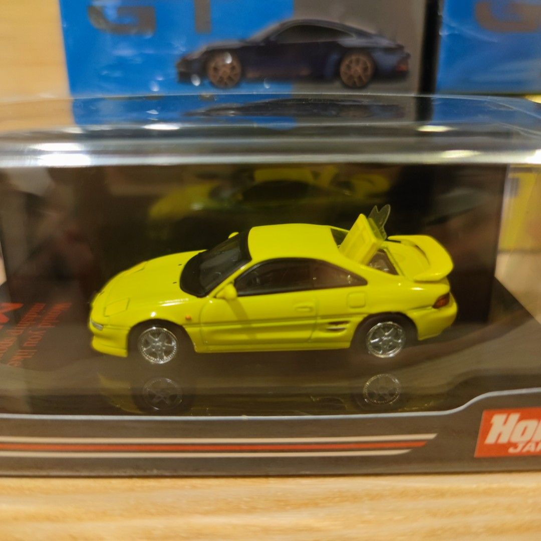 Hobby Japan Toyota MR2 SW20 Yellow Customized Version 1/64, Hobbies ...