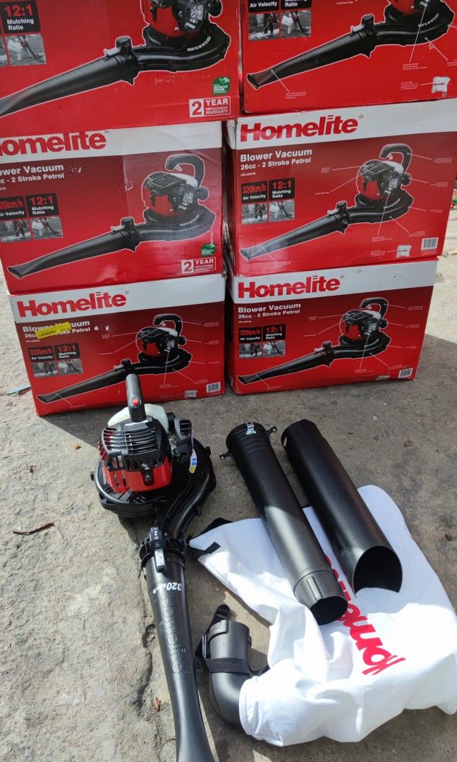 Homelite 2stroke blower/vacuum, Furniture & Home Living, Gardening ...