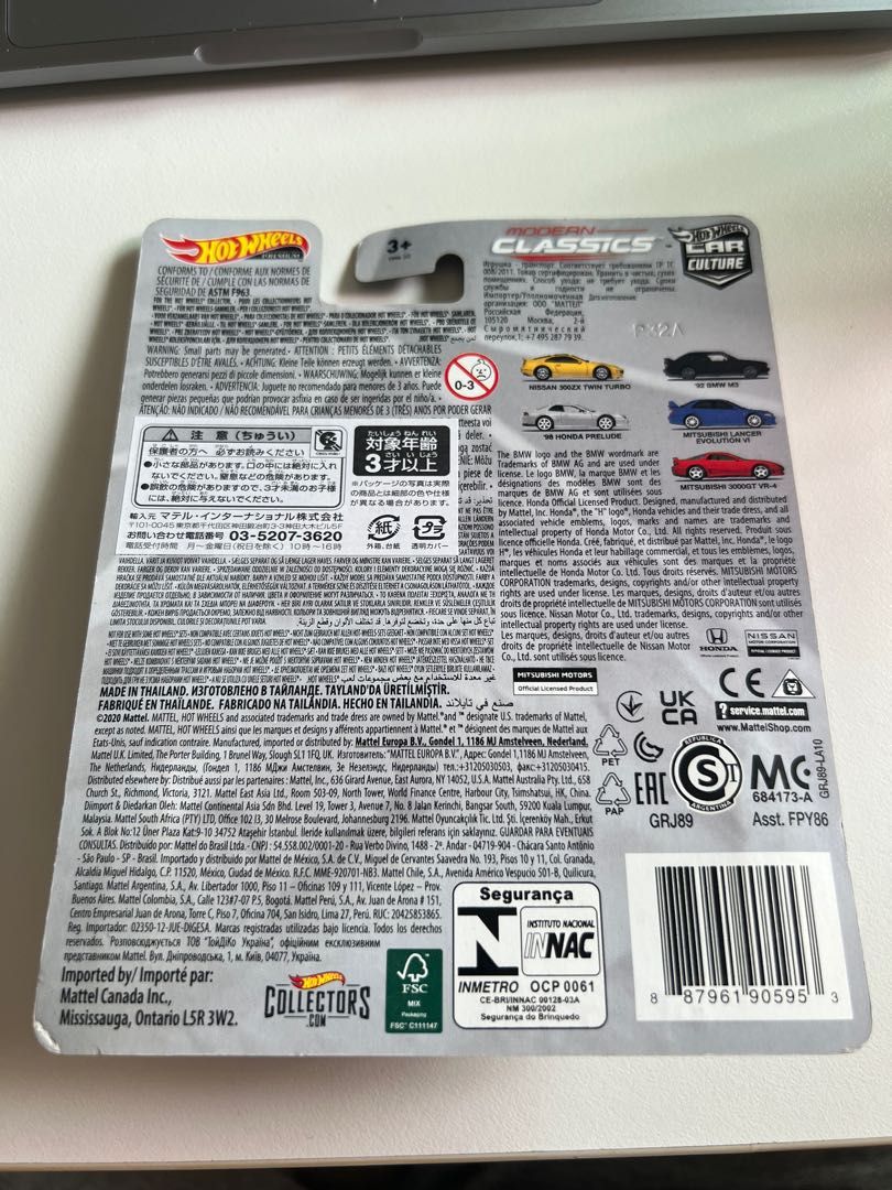 Hotwheels Modern Classics Evo VI, Hobbies & Toys, Toys & Games on Carousell