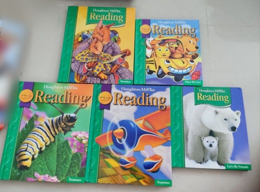 Houghton Mifflin Reading grade 1 to 3 whole set not p6 psle tll ms lower primary, Hobbies & Toys ...
