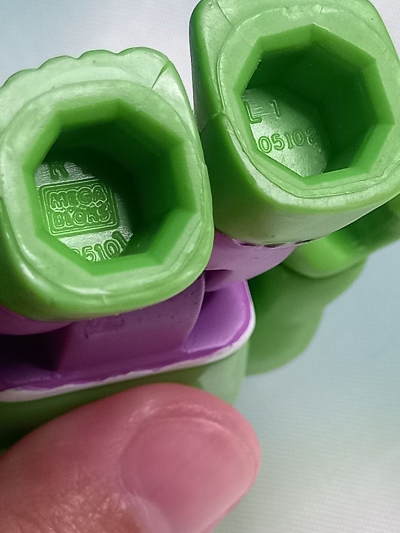 Hulk Mega Bloks 3.5" Figure, Hobbies & Toys, Toys & Games on Carousell