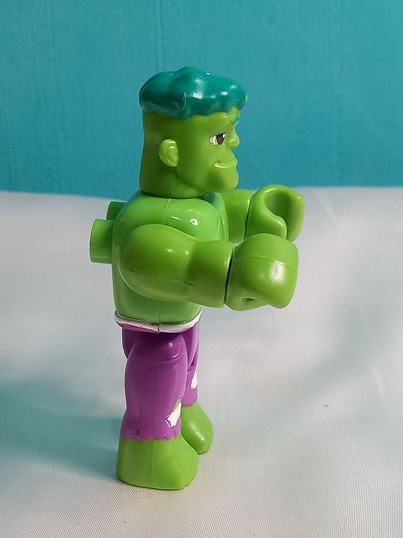 Hulk Mega Bloks 3.5" Figure, Hobbies & Toys, Toys & Games on Carousell