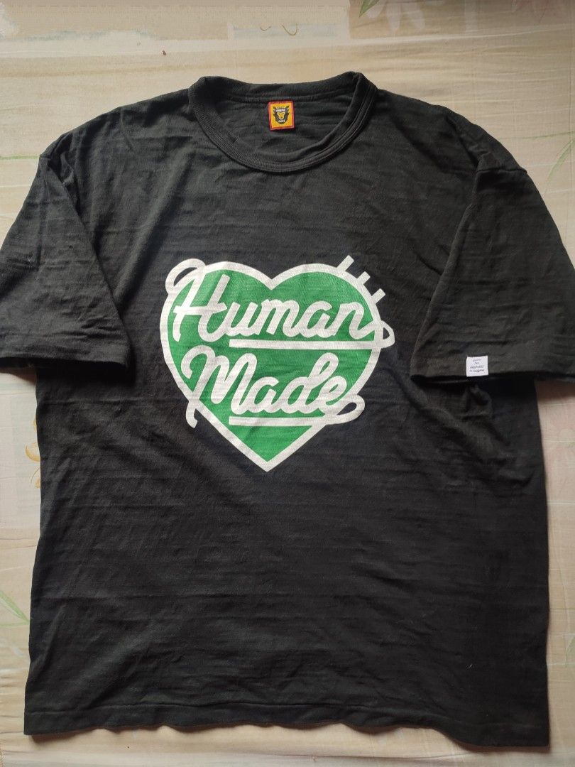 Human made heart logo tee, Men's Fashion, Tops & Sets, Tshirts & Polo ...