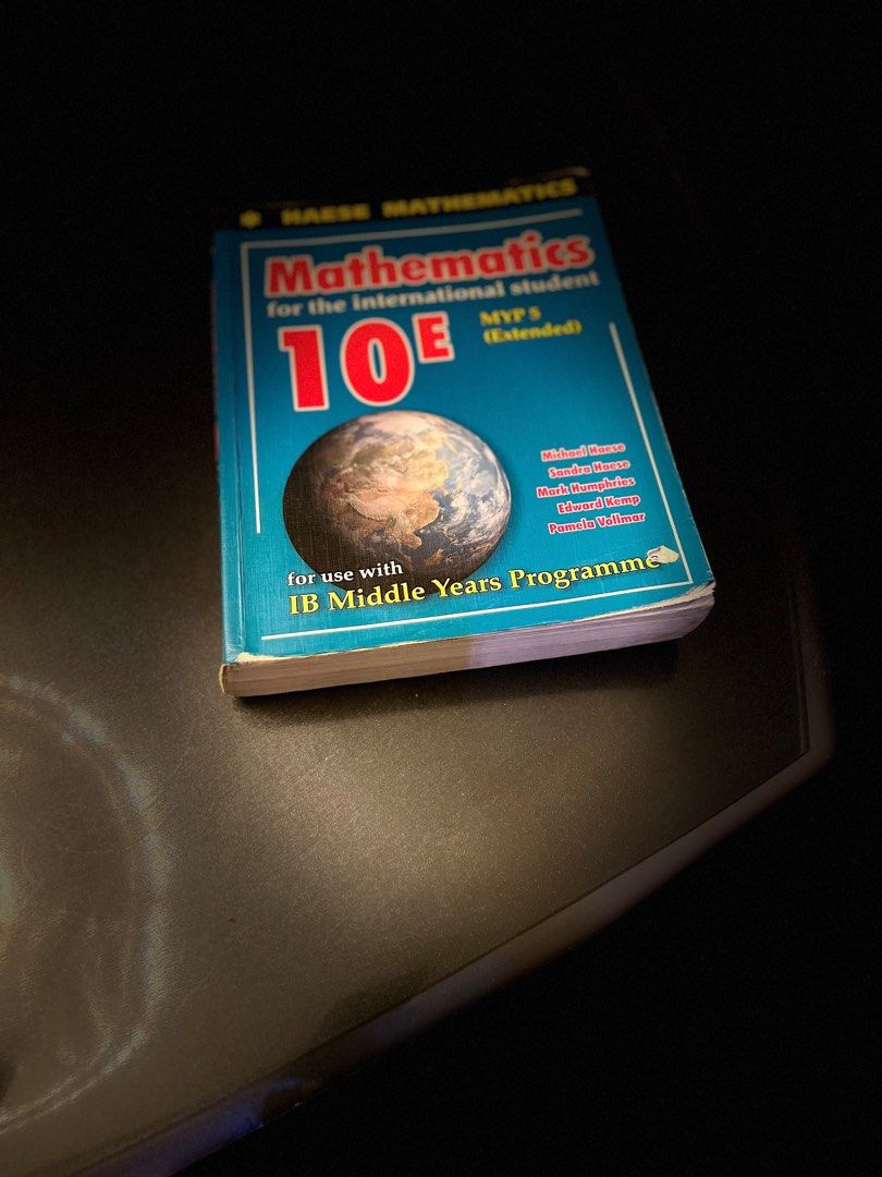 IB - Mathematics 10E MYP 5 extended, Hobbies & Toys, Books & Magazines ...