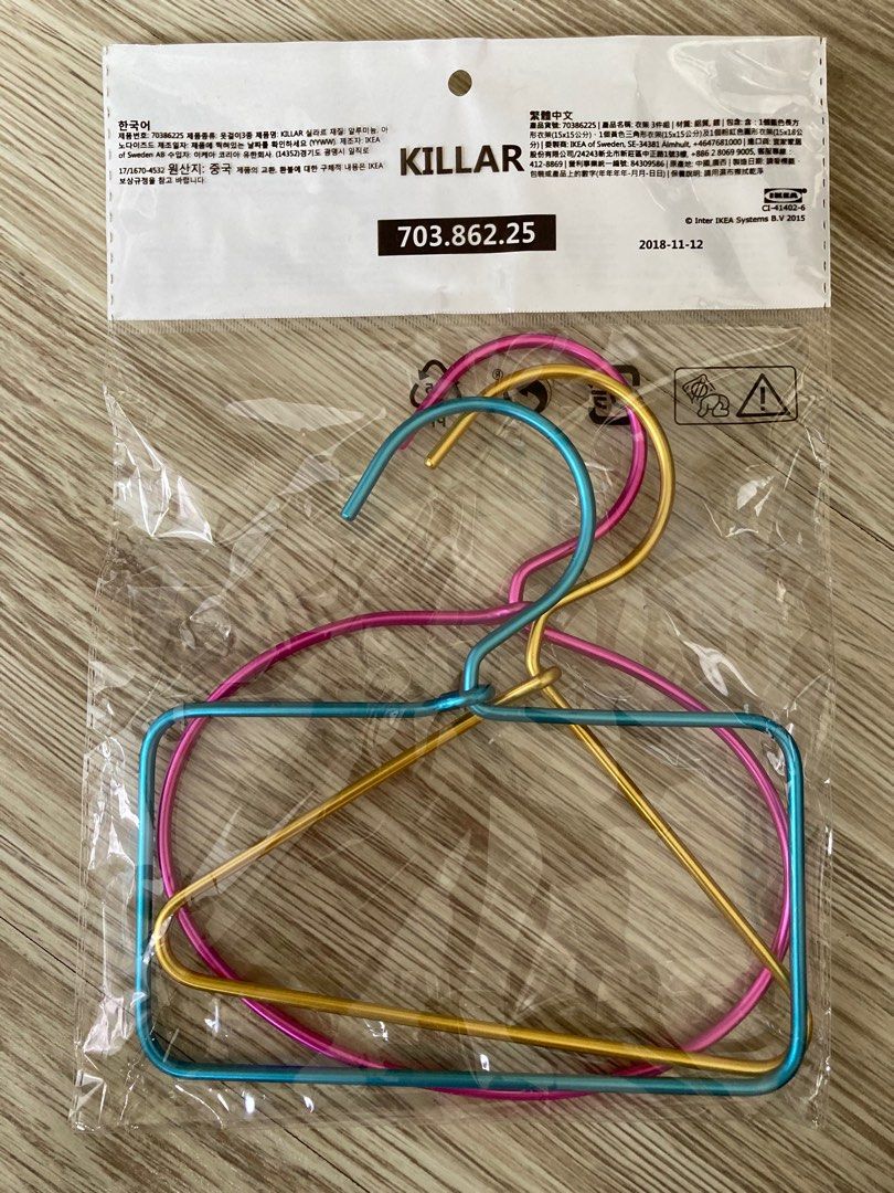 IKEA Killar hangers, Furniture & Home Living, Home Improvement ...