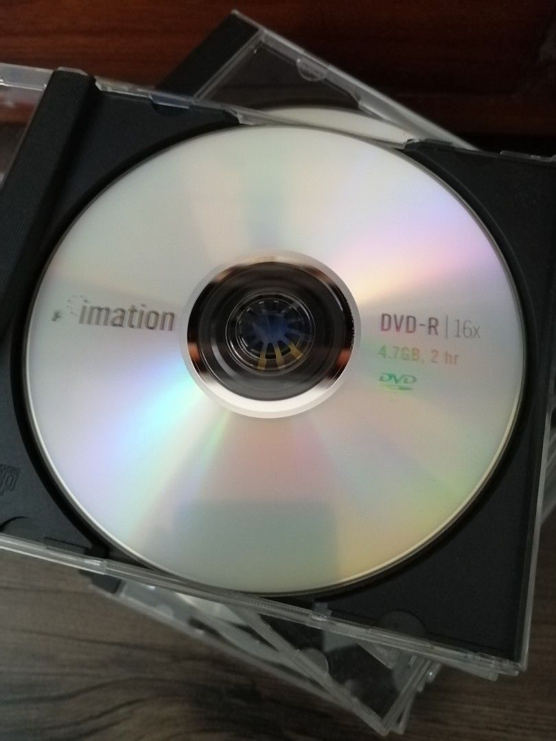 Imation DVD-R/16x, Computers & Tech, Parts & Accessories, Other ...