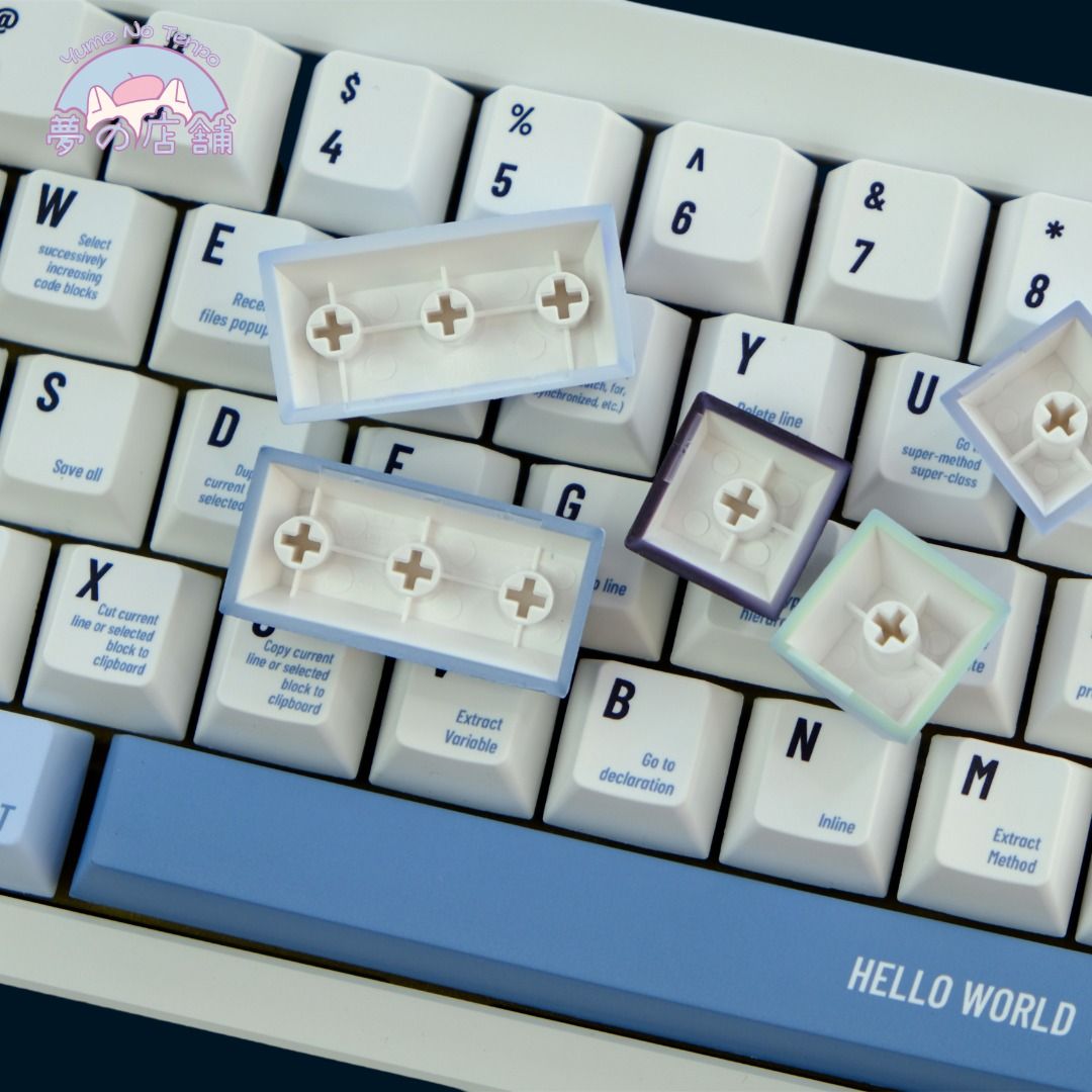 [IN STOCK] Programmer Keycaps | English Keycaps | Cherry Profile | PBT ...