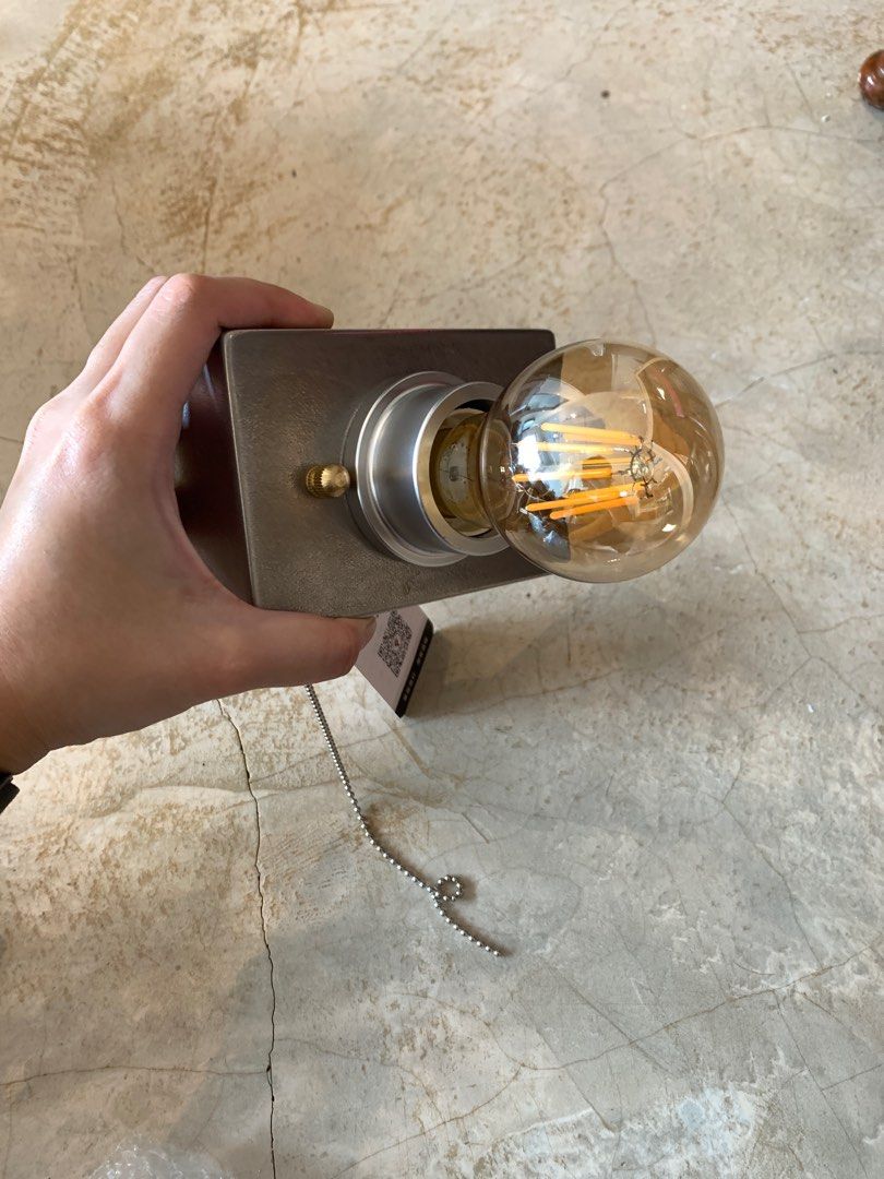 Industrial Wall Light, Furniture & Home Living, Lighting & Fans, Lighting on Carousell