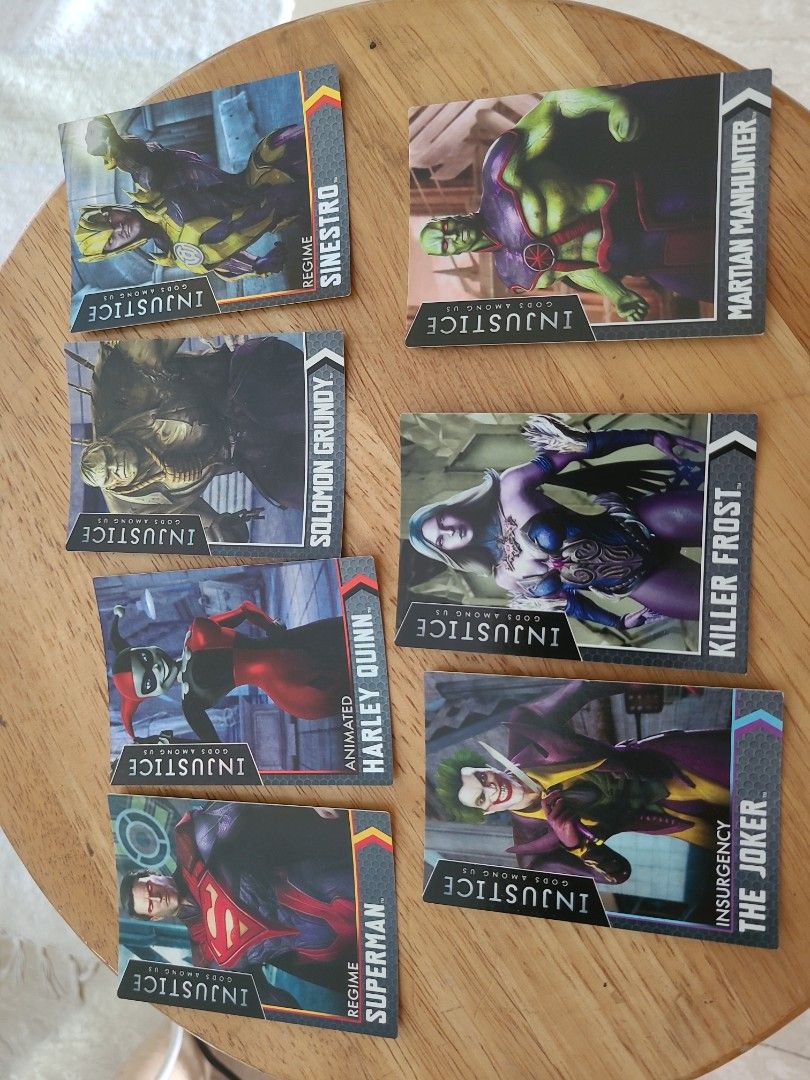 Injustice Arcade Game Cards, Hobbies & Toys, Memorabilia & Collectibles ...