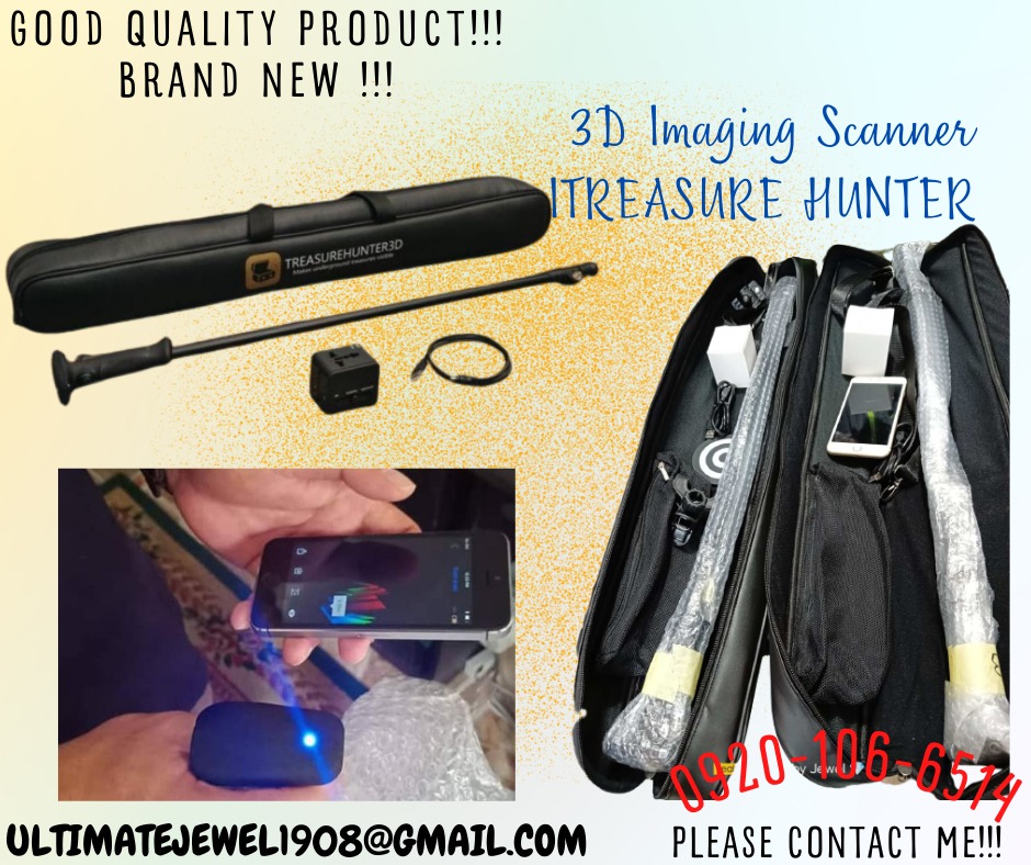 ITREASURE HUNTER 3D IMAGING DEVICE SCANNER - BRAND NEW AND ON HAND WITH ...