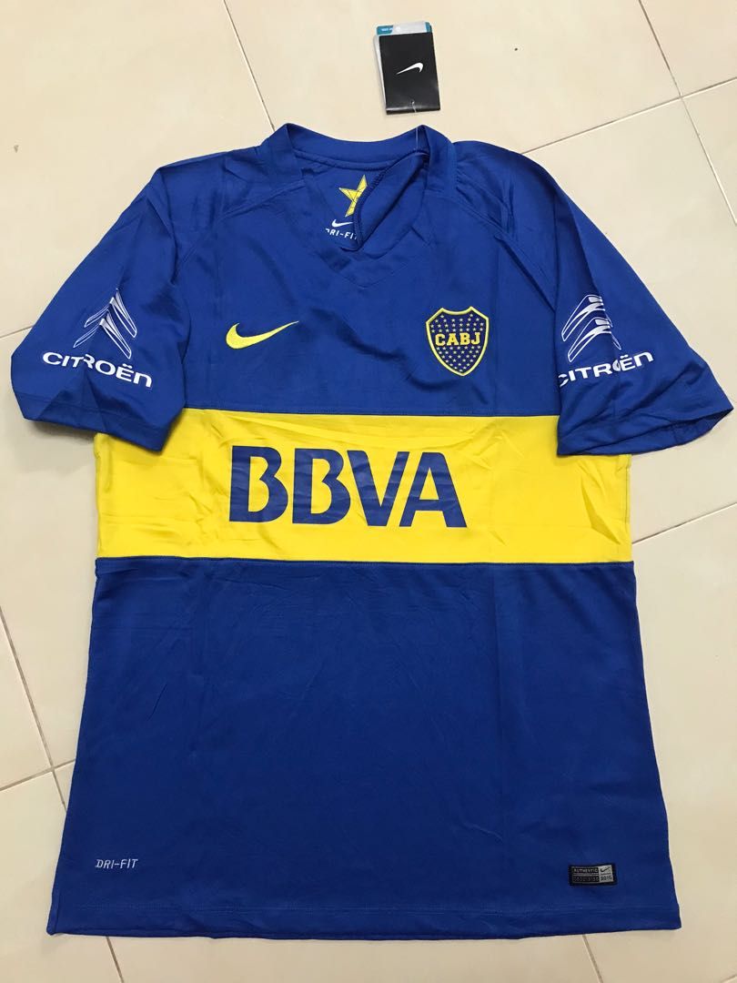 Jersi nike boca junior, Men's Fashion, Activewear on Carousell