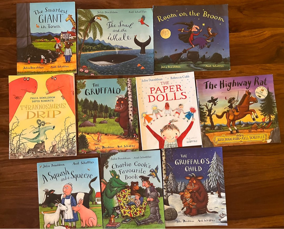 Gruffalo Julia Donaldson Axel Scheffler 5-9 year old Children Books ...