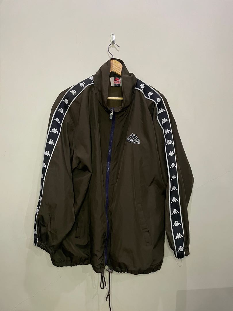 KAPPA SIDE TAPE JACKET, Men's Fashion, Coats, Jackets and Outerwear on ...