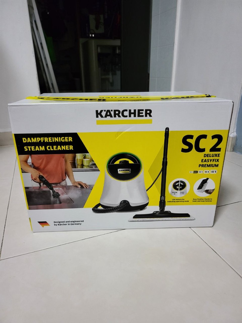 Karcher SC2 Deluxe Easyfix Premium Steam Cleaner, TV & Home Appliances ...