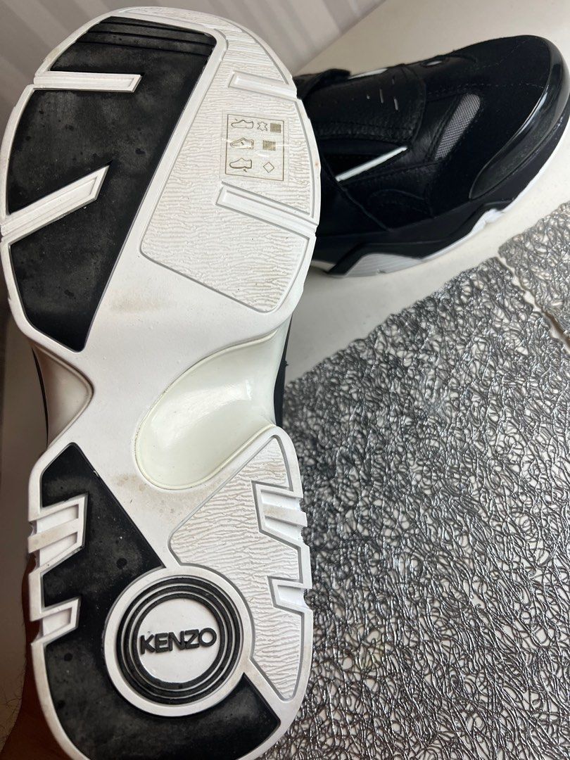 Kenzo Sonic Scratch Sneaker, Men's Fashion, Footwear, Sneakers on Carousell