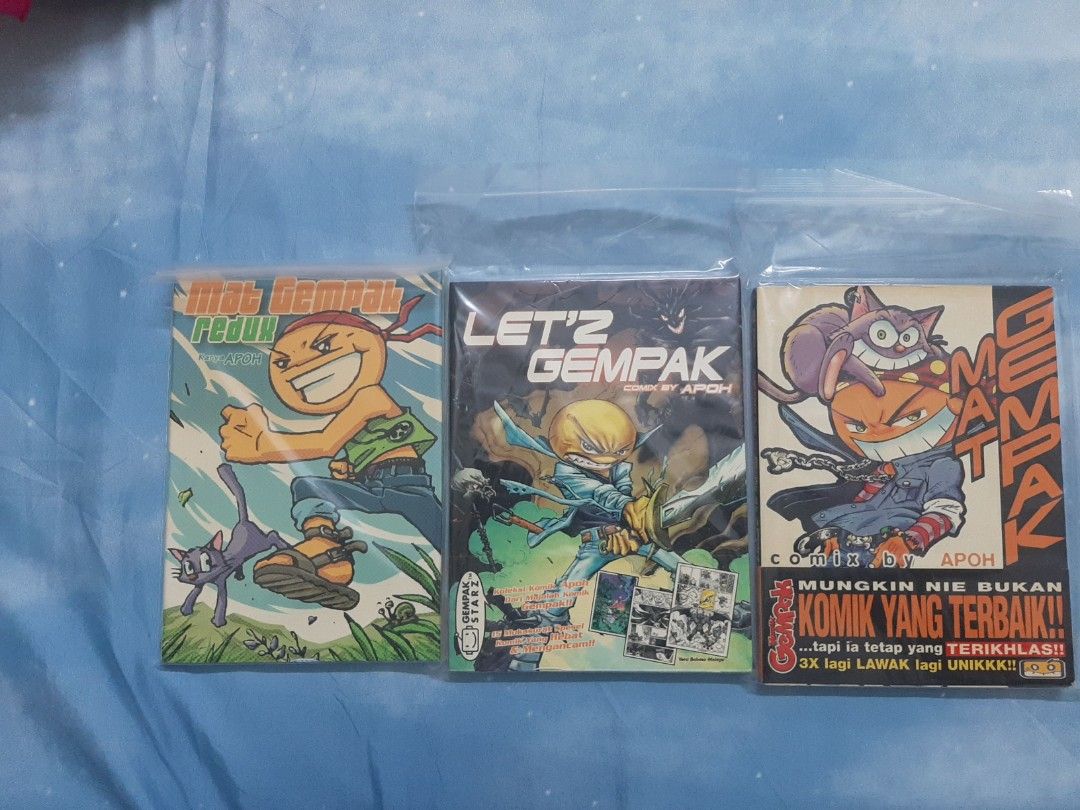 Komik mat gempak by apoh / comic gempak starz, Hobbies & Toys, Books ...