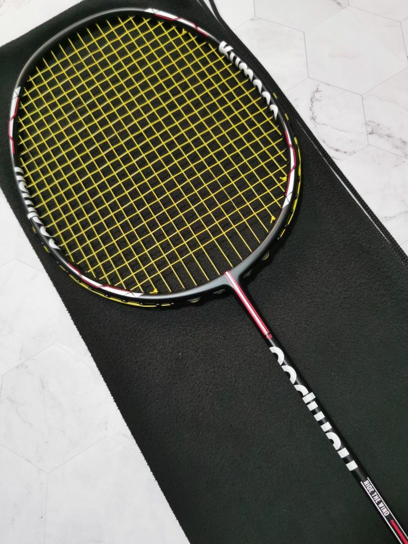 熏风 Kumpoo 乘风 Ride The Wind Badminton Racket with Felet Ultramax 66 ...