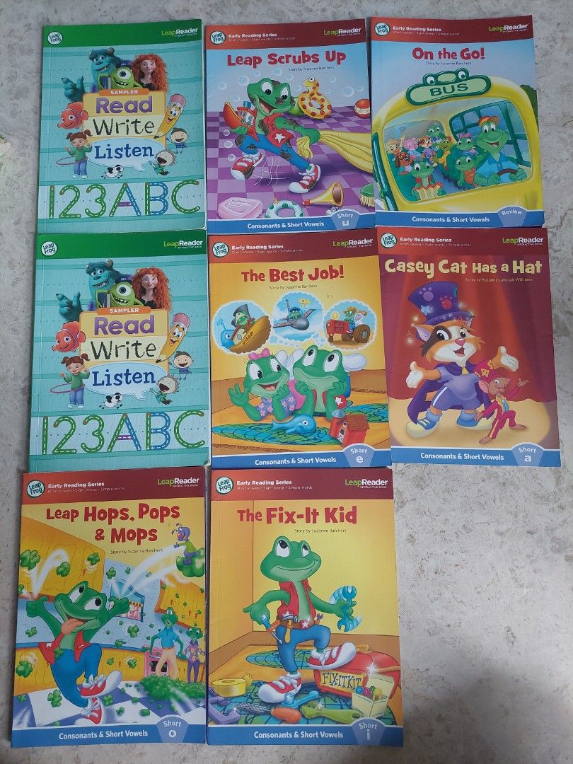 Leap frog books and Reader pencils, Hobbies & Toys, Books & Magazines ...