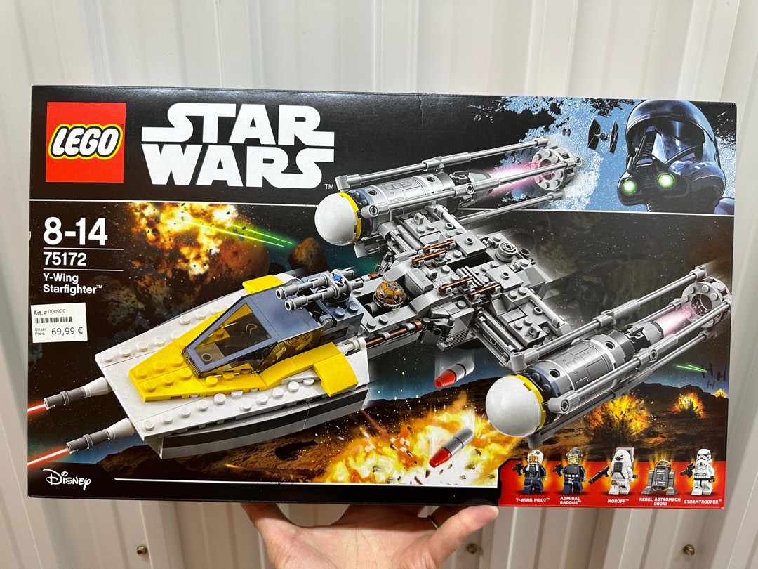 Lego 75172 Y-Wing Starfighter Starwars Star Wars, 興趣及遊戲, 玩具 & 遊戲類 ...