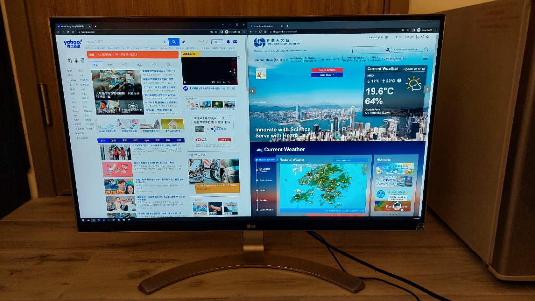 LG 27吋 4K Mon UHD, 電腦＆科技, 電腦周邊及配件, 電子屏幕 - Carousell