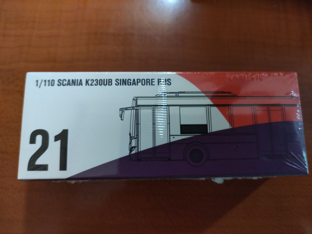 (Limited edition!) Singapore SBS Transit 1:110 bus, Hobbies & Toys ...