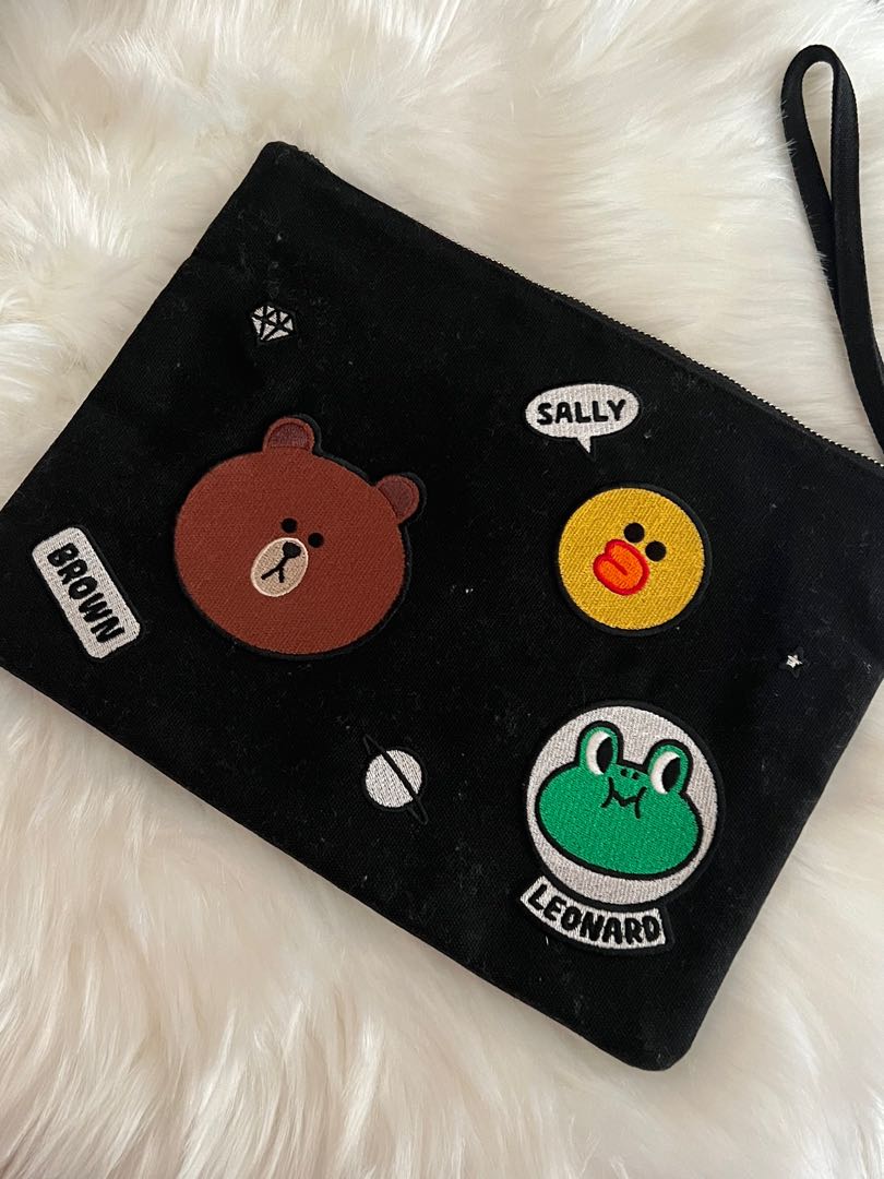 Line Friends Pouch, Hobbies & Toys, Memorabilia & Collectibles, K-Wave ...