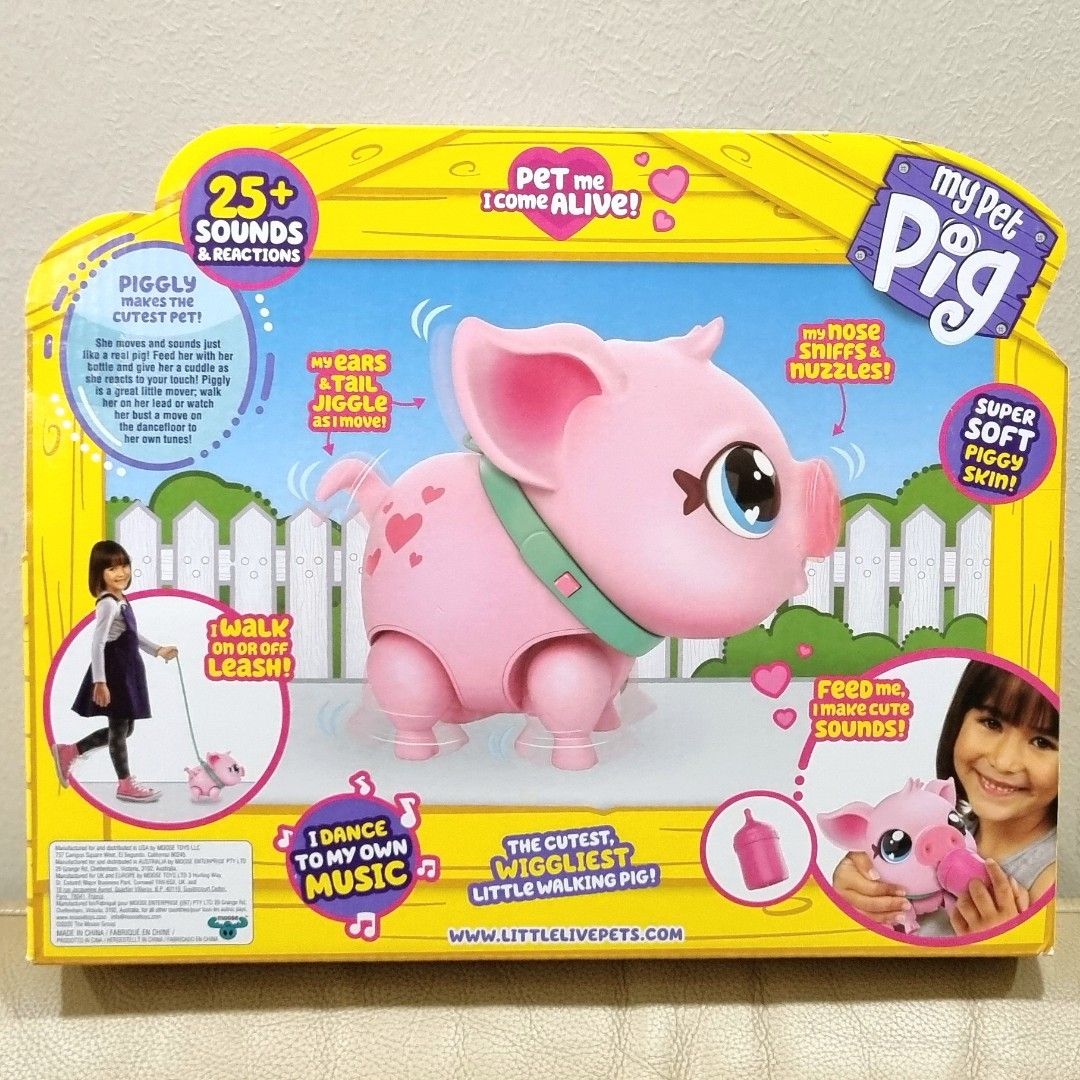 Little Live Pets My Pet Pig, Hobbies & Toys, Toys & Games on Carousell