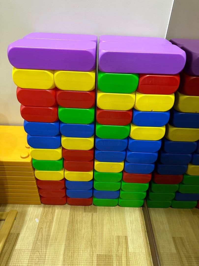 Little Tikes Playhouse and Large Plastic Building Blocks, Babies & Kids, Infant Playtime on ...