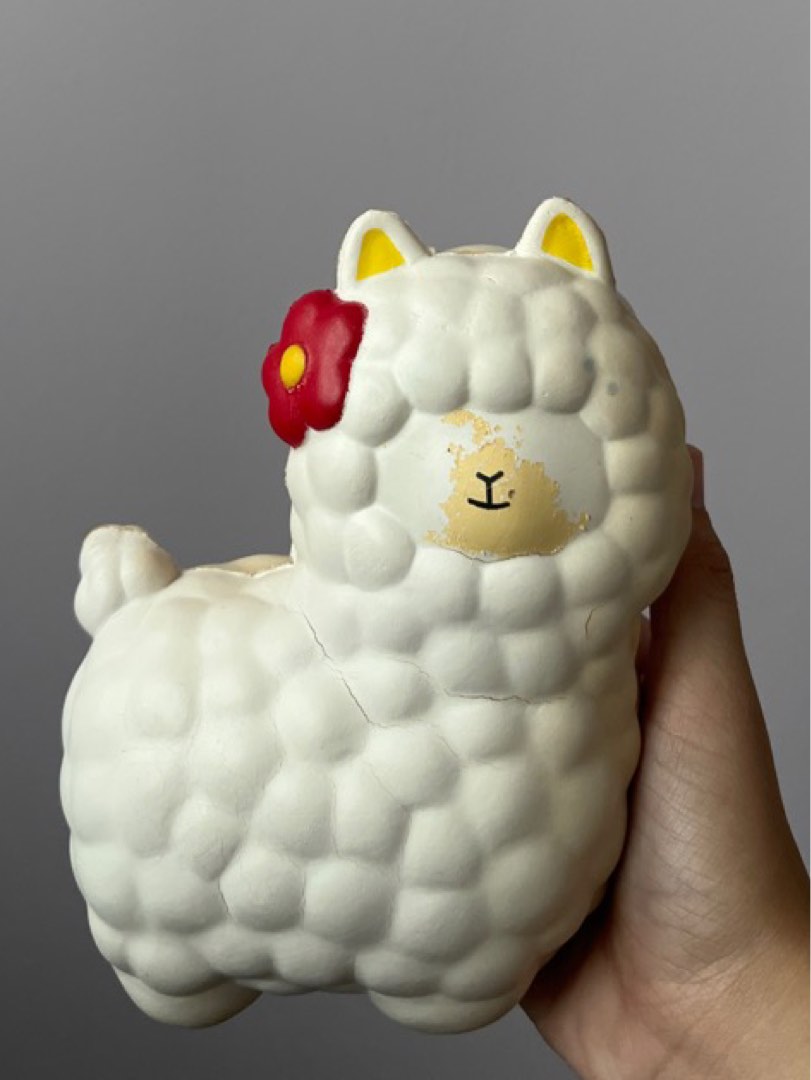 Llama squishy, Hobbies & Toys, Toys & Games on Carousell