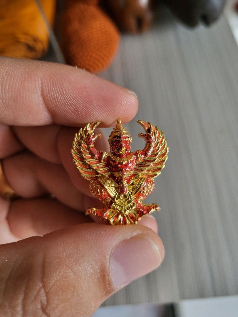 LP Phat & LP Wala Garuda (Phaya Krut) Amulet (Wara), Hobbies & Toys ...