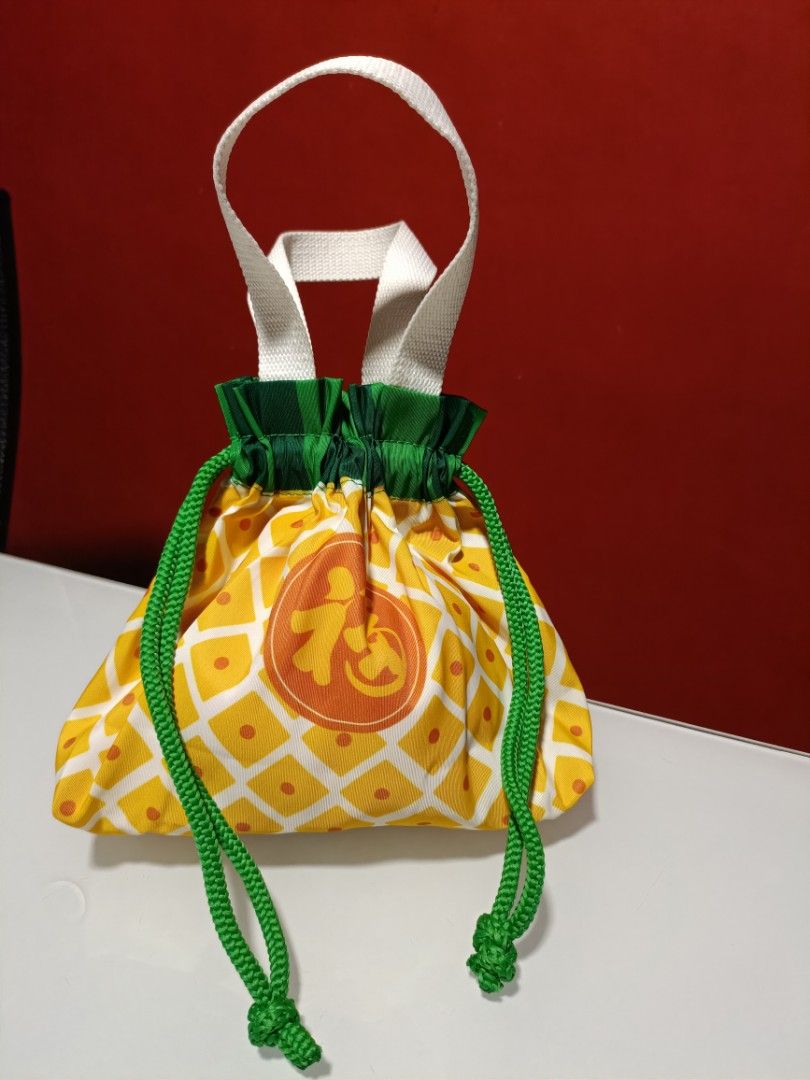 Mandarin Orange Carrier bag, Women's Fashion, Bags & Wallets, Tote Bags ...