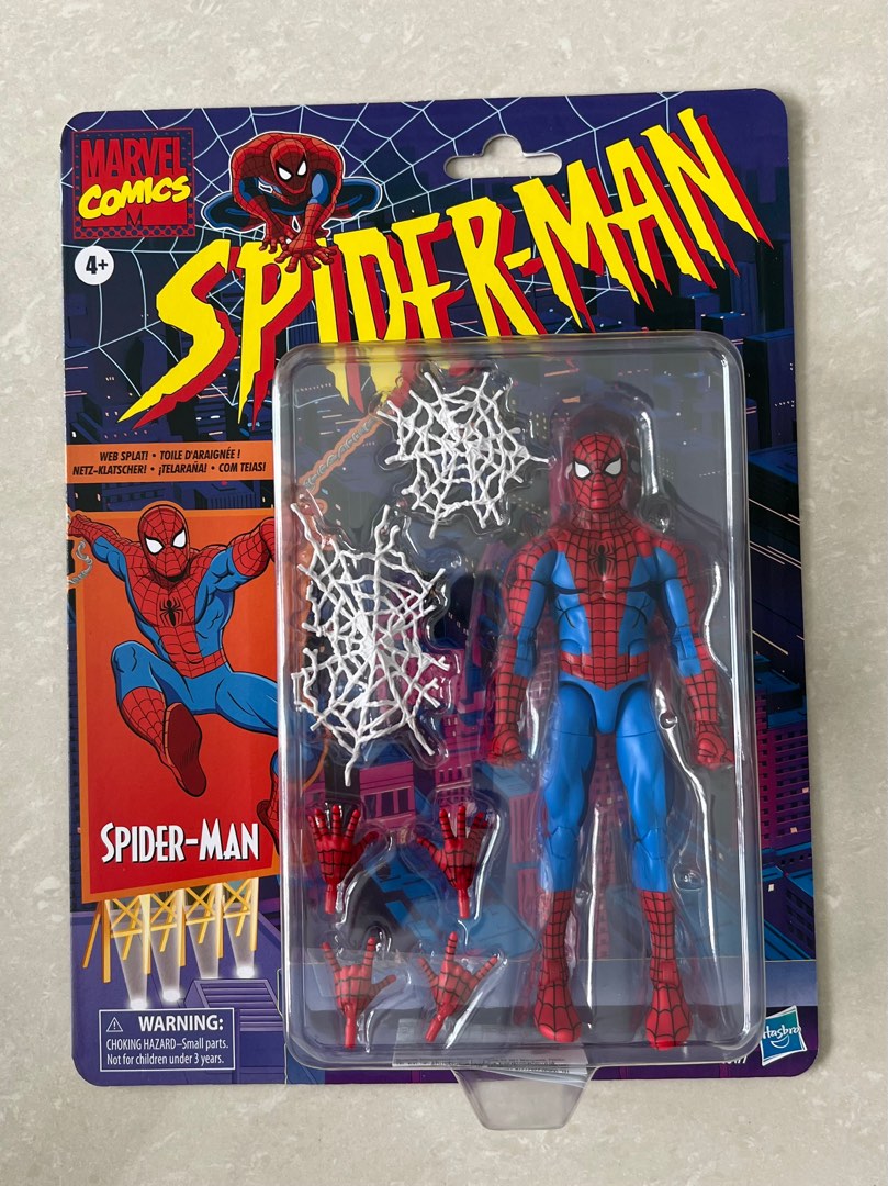 Marvel legends spider-man cel shaded, Hobbies & Toys, Toys & Games on ...