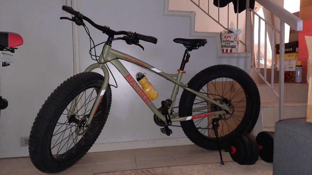 Maxtron fat bike fatbike Sports Equipment Bicycles Parts Bicycles on Carousell