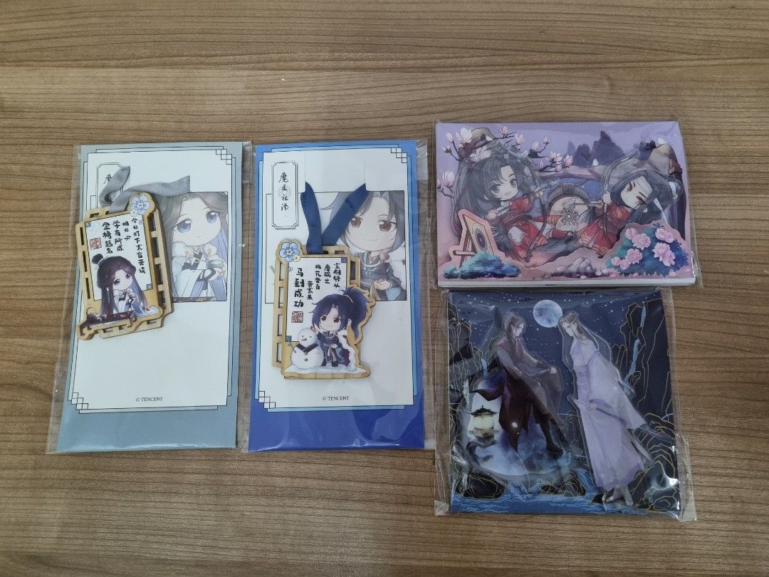 MDZS mo dao zu shi 魔道祖师 wangxian official merch, Hobbies & Toys ...