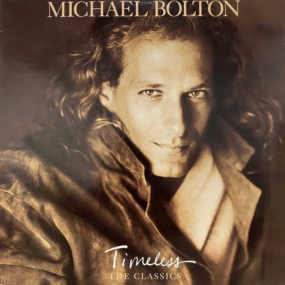 Michael Bolton - Timeless (The Classics) LP Vinyl Record Piring Hitam (1992, Europe), Hobbies ...