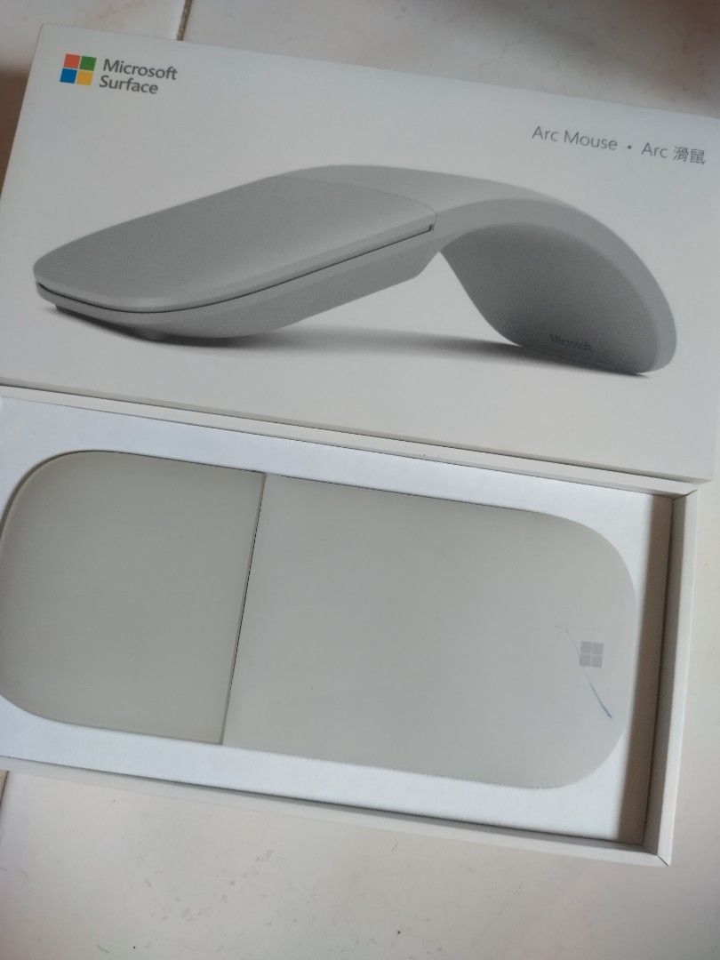Microsoft Surface Arc Mouse (Bluetooth), Computers & Tech, Parts ...