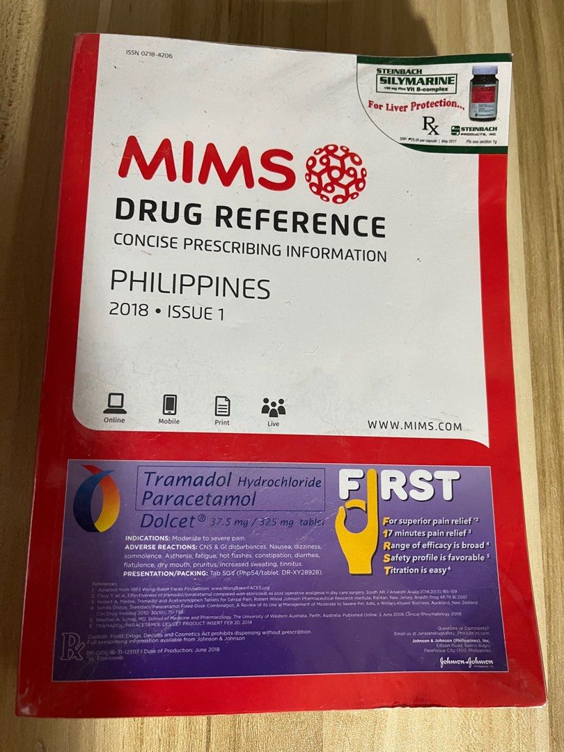 MIMS DRUG REFERENCE 2018, Hobbies & Toys, Books & Magazines, Textbooks ...
